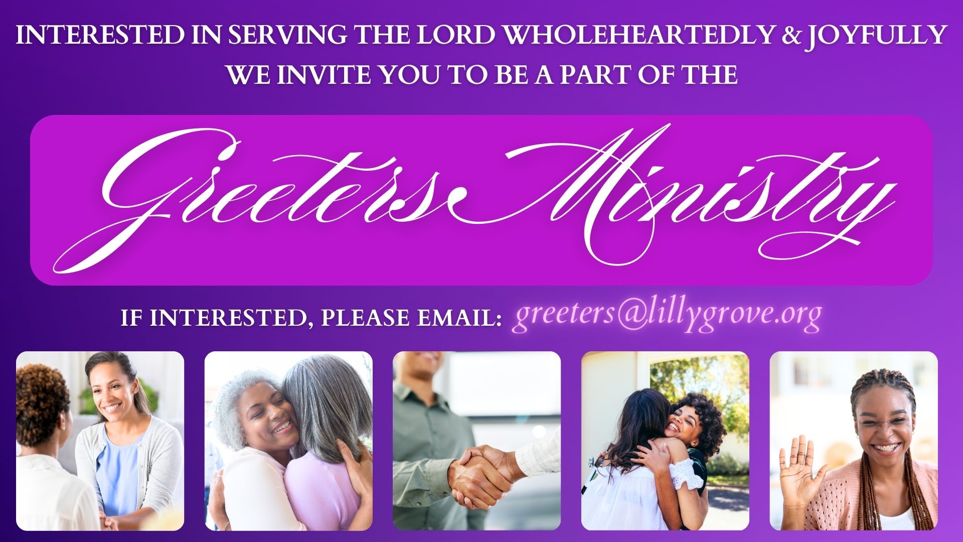 Ushers & Greeters | Lilly Grove Missionary Baptist Church - Houston, TX